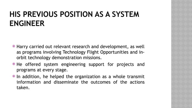 Harry Coumnas Supported Projects at Every Stage With System Engineering ...