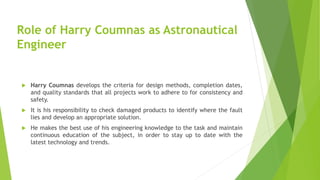 Harry Coumnas Worked to Assist in the Construction of Sterile ...