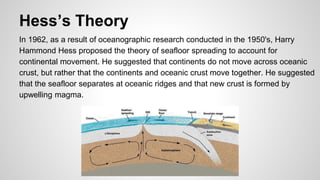 Harry hess presentation 2 | PPTX