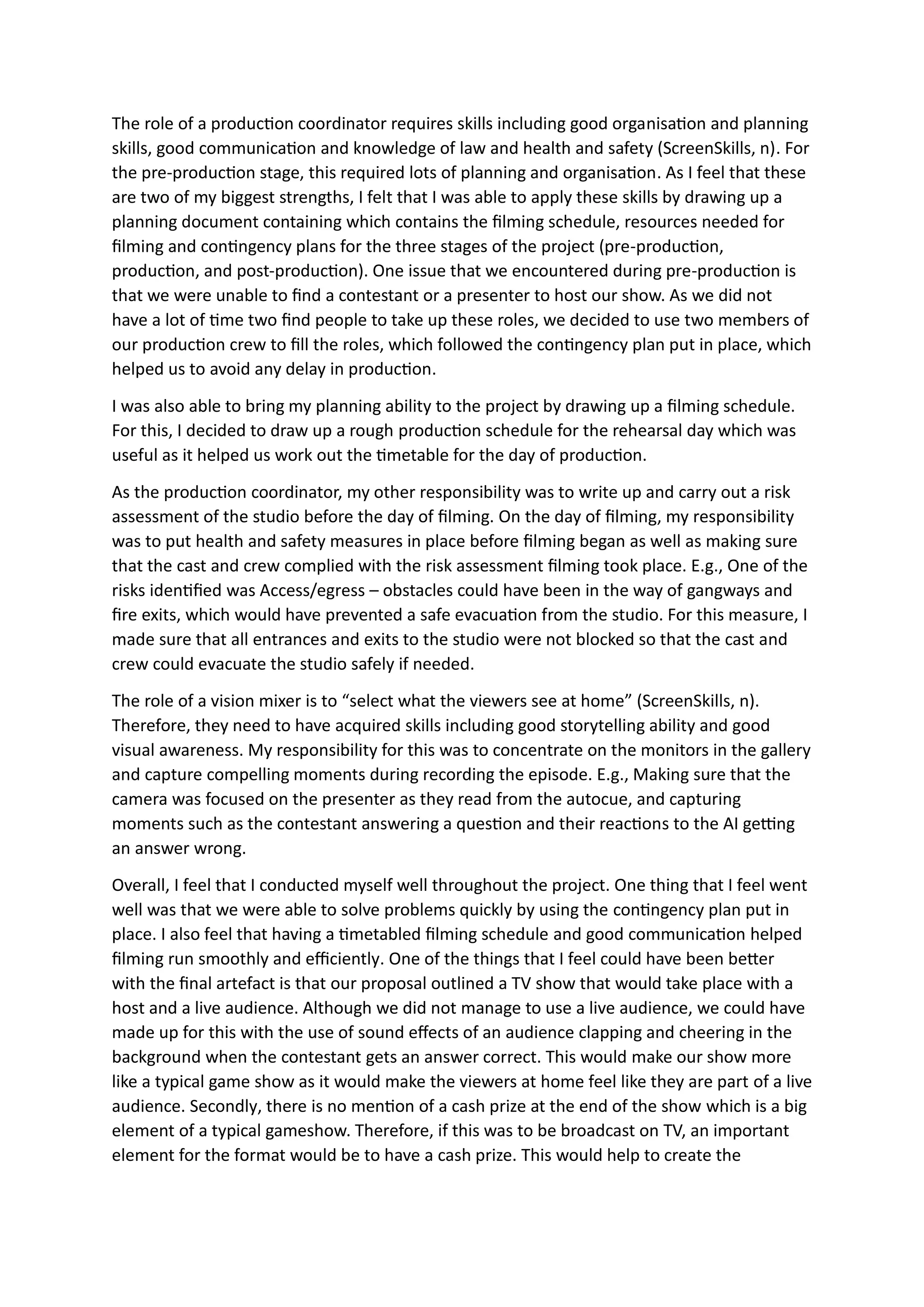 TV Studio Production Critical Evaluation.docx