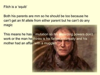 Harry Potter And The Alle | PPT | Genetics | Science