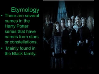 Harry potter and astronomy | PPTX