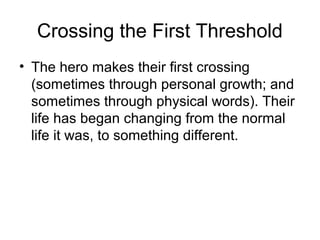 Harry Potter and The Hero's Journey | PPT