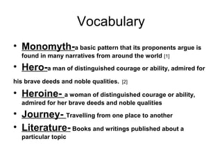 Harry Potter and The Hero's Journey | PPT