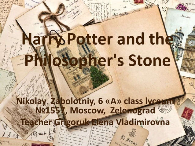 Harry Potter and the philosopher's stone | PPTX | Fantasy | Genres