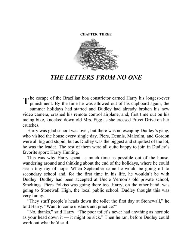 Harry potter and the sorcerer's stone | PDF