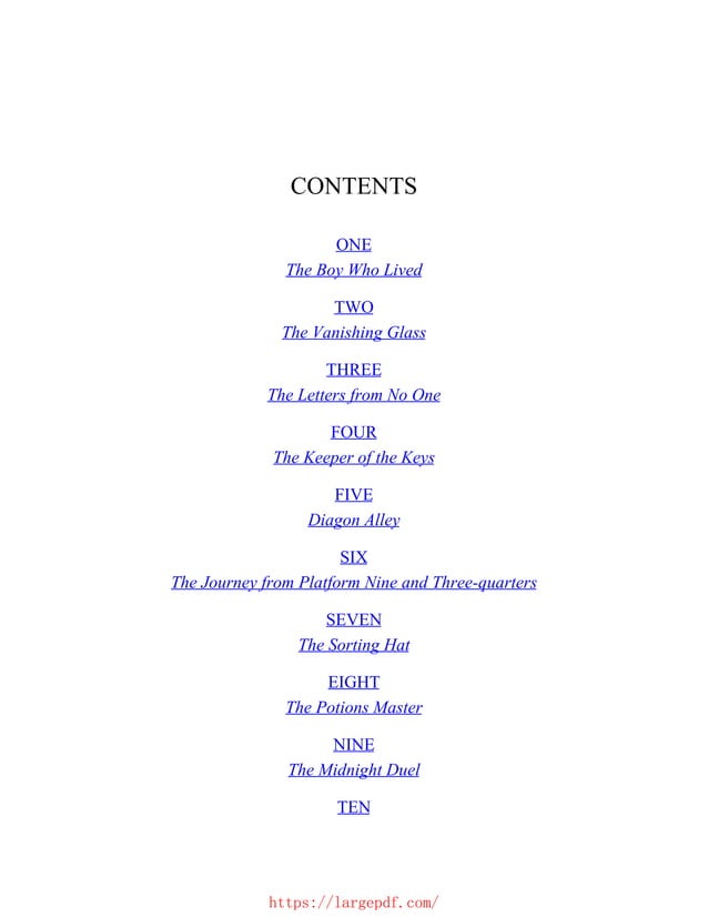 Harry potter and the sorcerer's stone | PDF