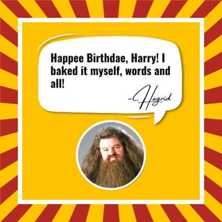 Harry Potter birthday Ecard | PDF