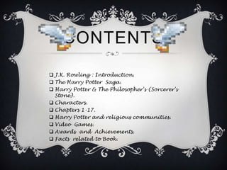 Harry potter books | PPTX