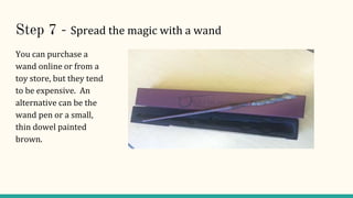 Harry potter cosplay wikihow | PPTX