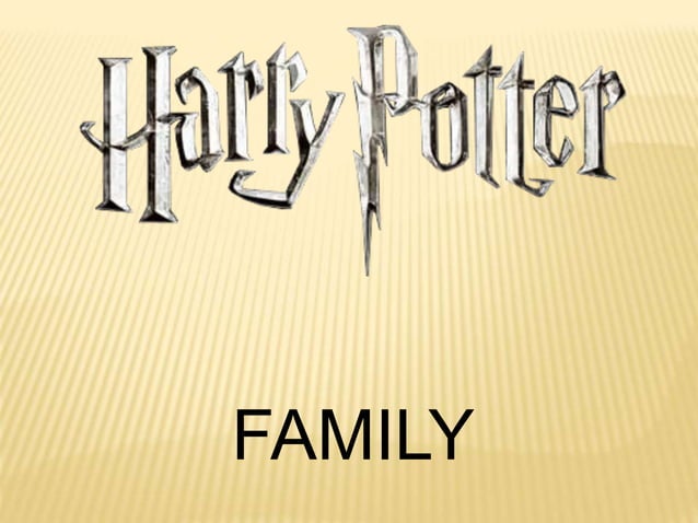 Harry potter family year 2 (reformed) | PPT