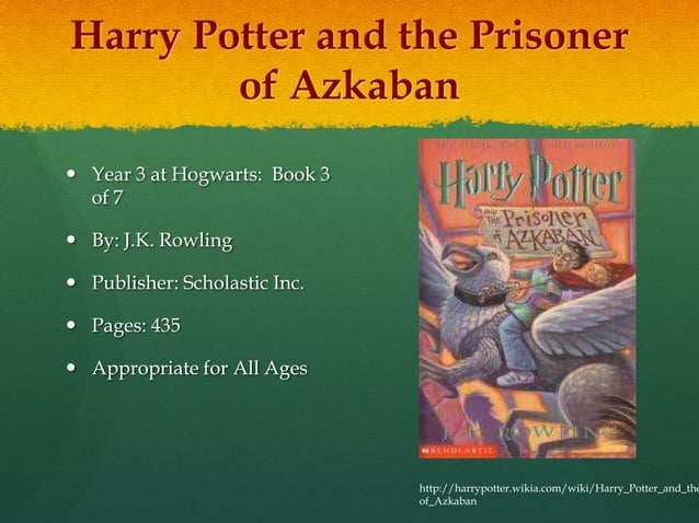 Harry Potter and the Prisoner of Azkaban: FINAL | PPTX