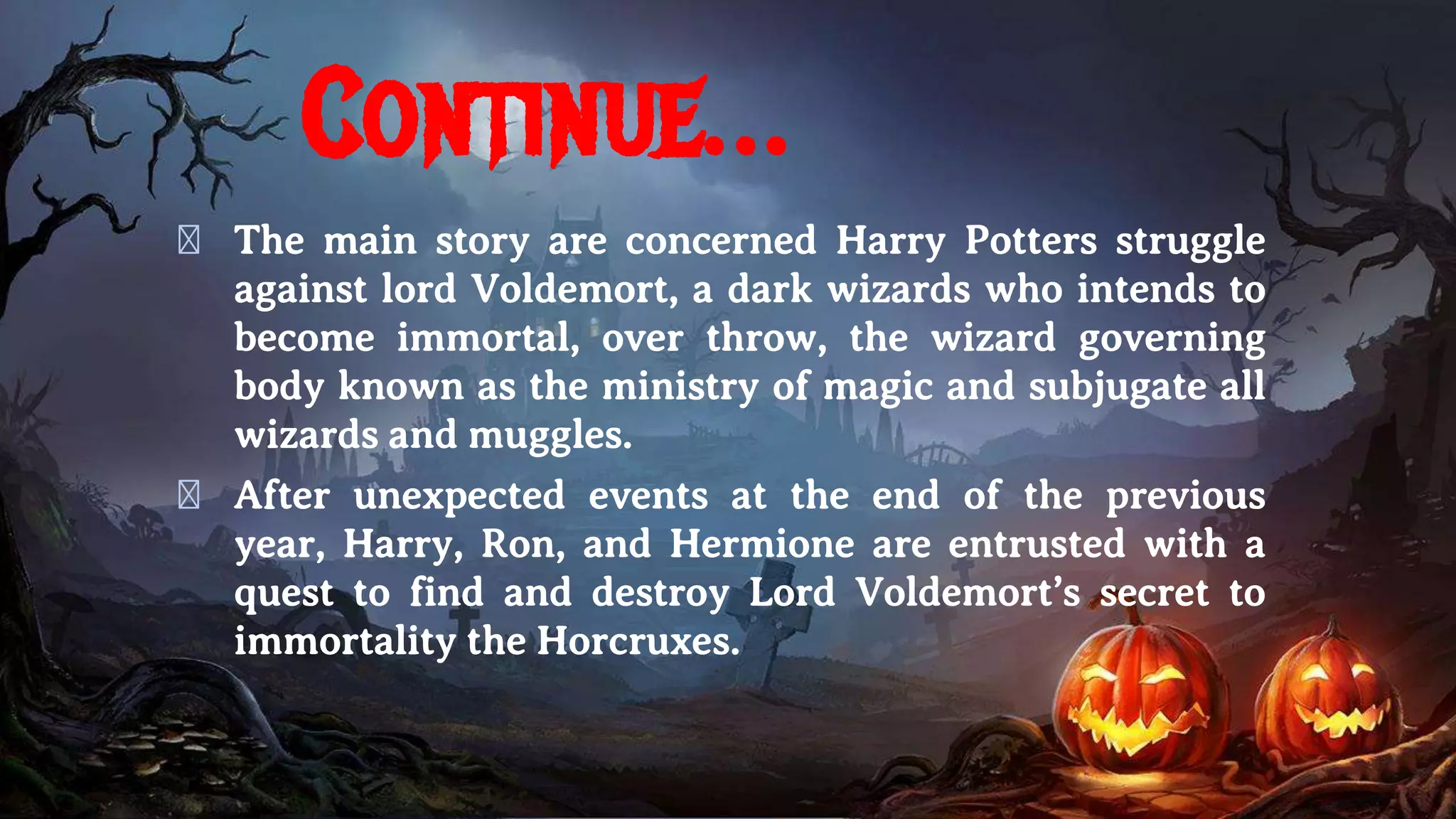 Harry potter groups task | PPTX