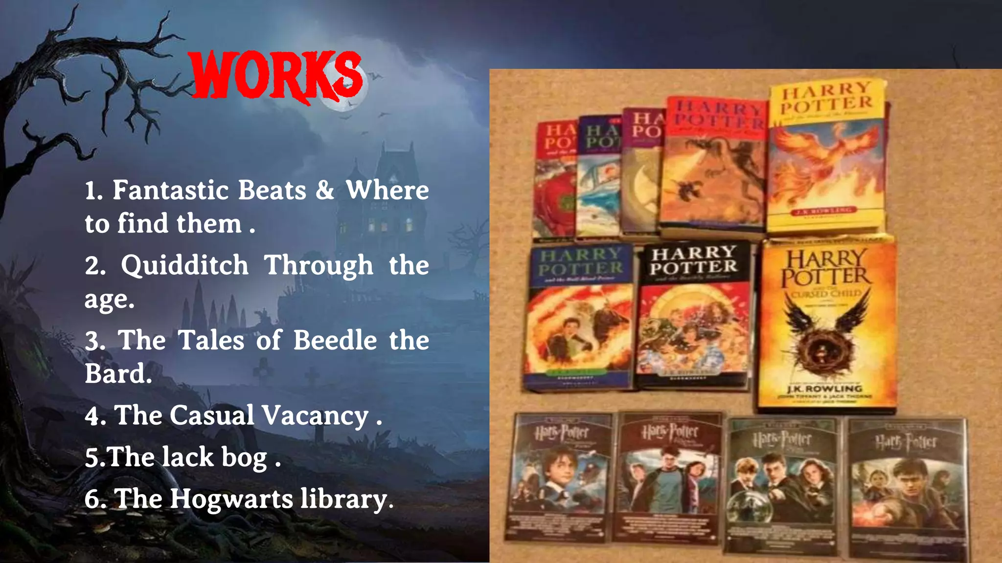 Harry potter groups task | PPTX