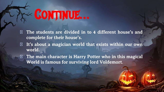 Harry potter groups task | PPTX