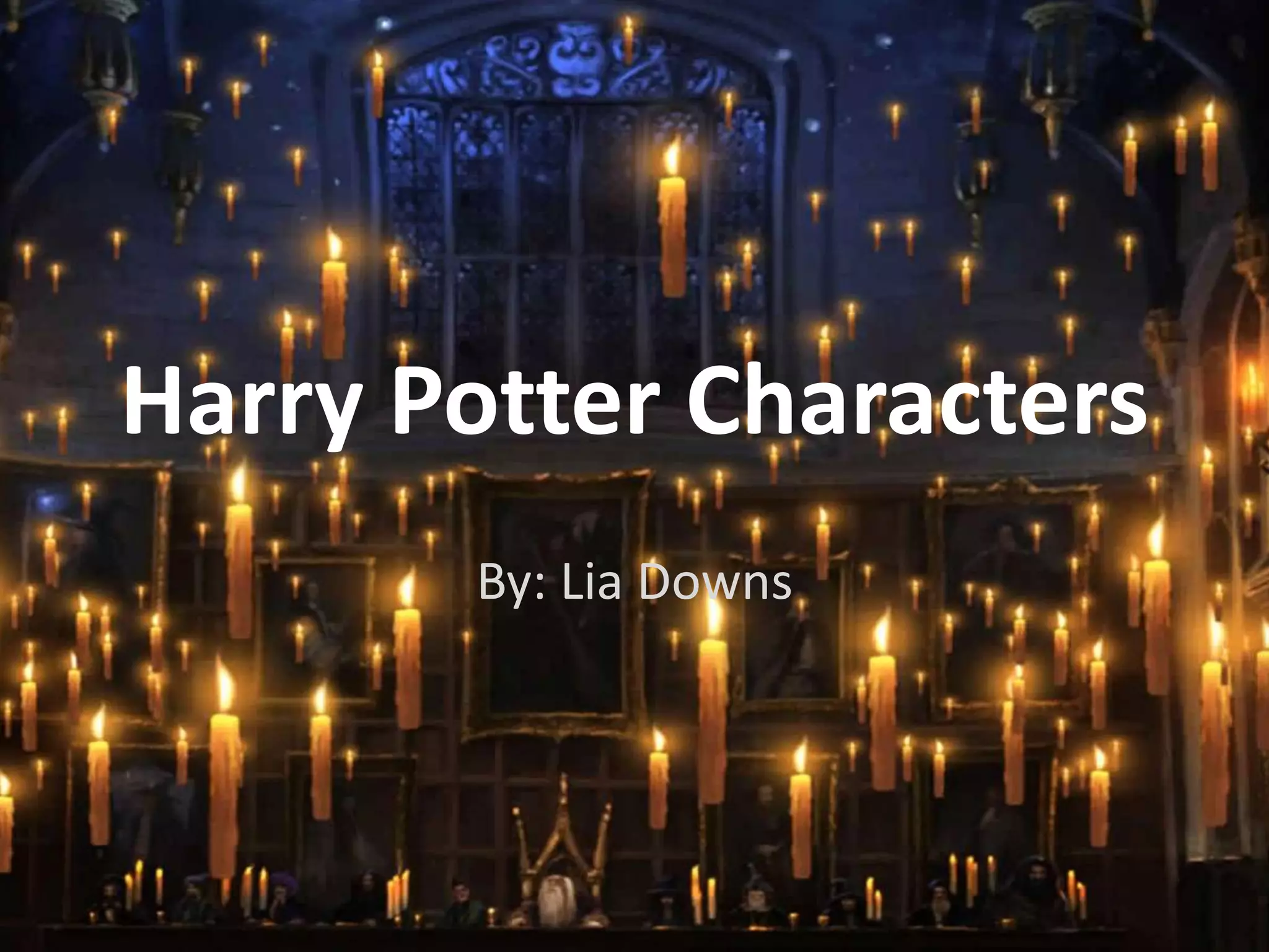 Harry potter powerpoint | PPTX