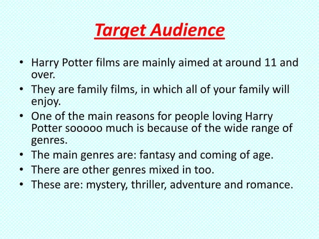Harry Potter PowerPoint | PPTX