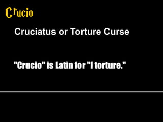 Harry potter spells | PPTX