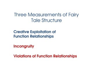 Folktale Structure as the Key to the Success of the Harry Potter Series ...