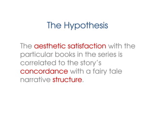 Folktale Structure as the Key to the Success of the Harry Potter Series ...