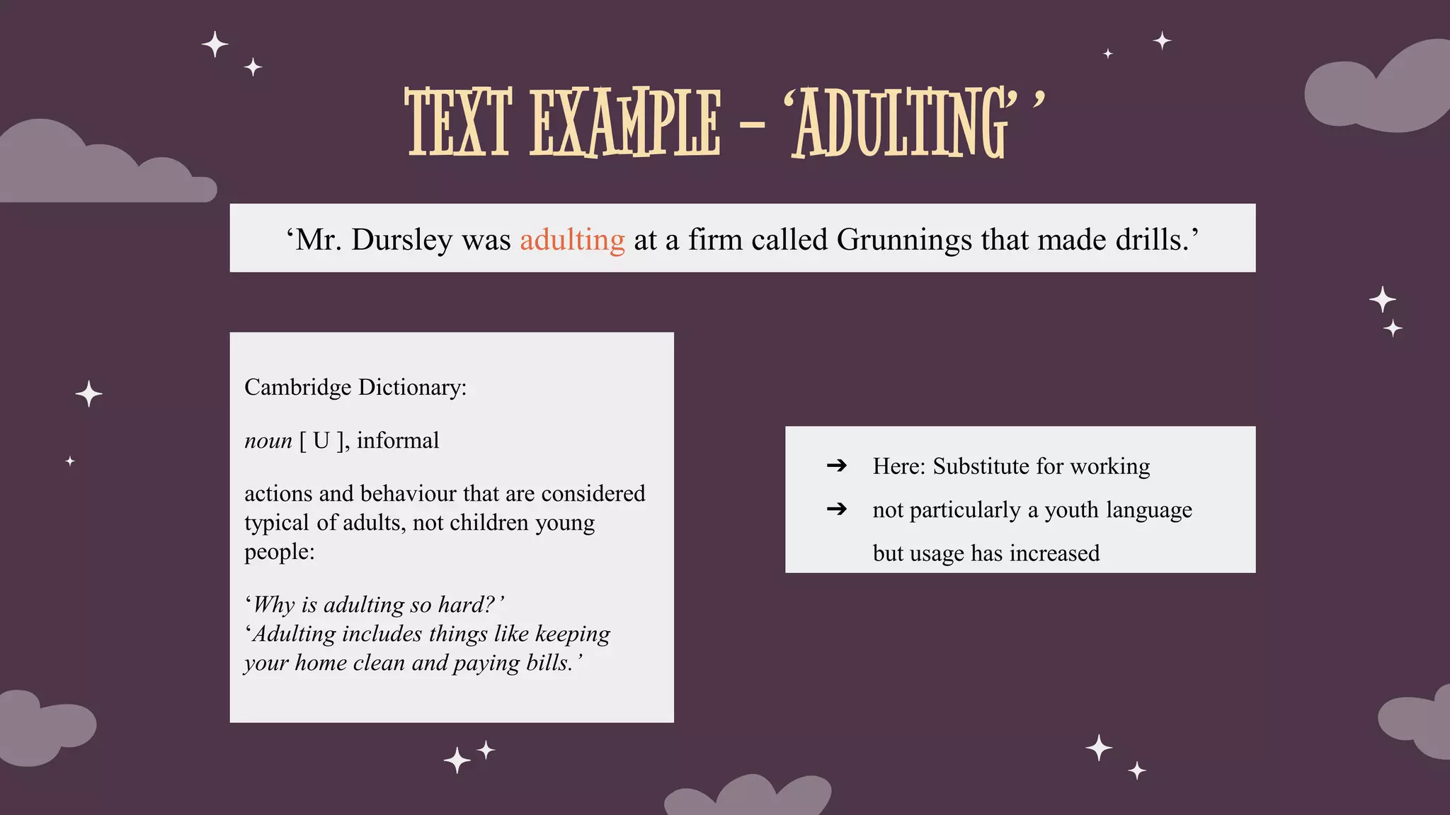 Gen Z Language & Harry Potter | PPTX | Style & Fashion