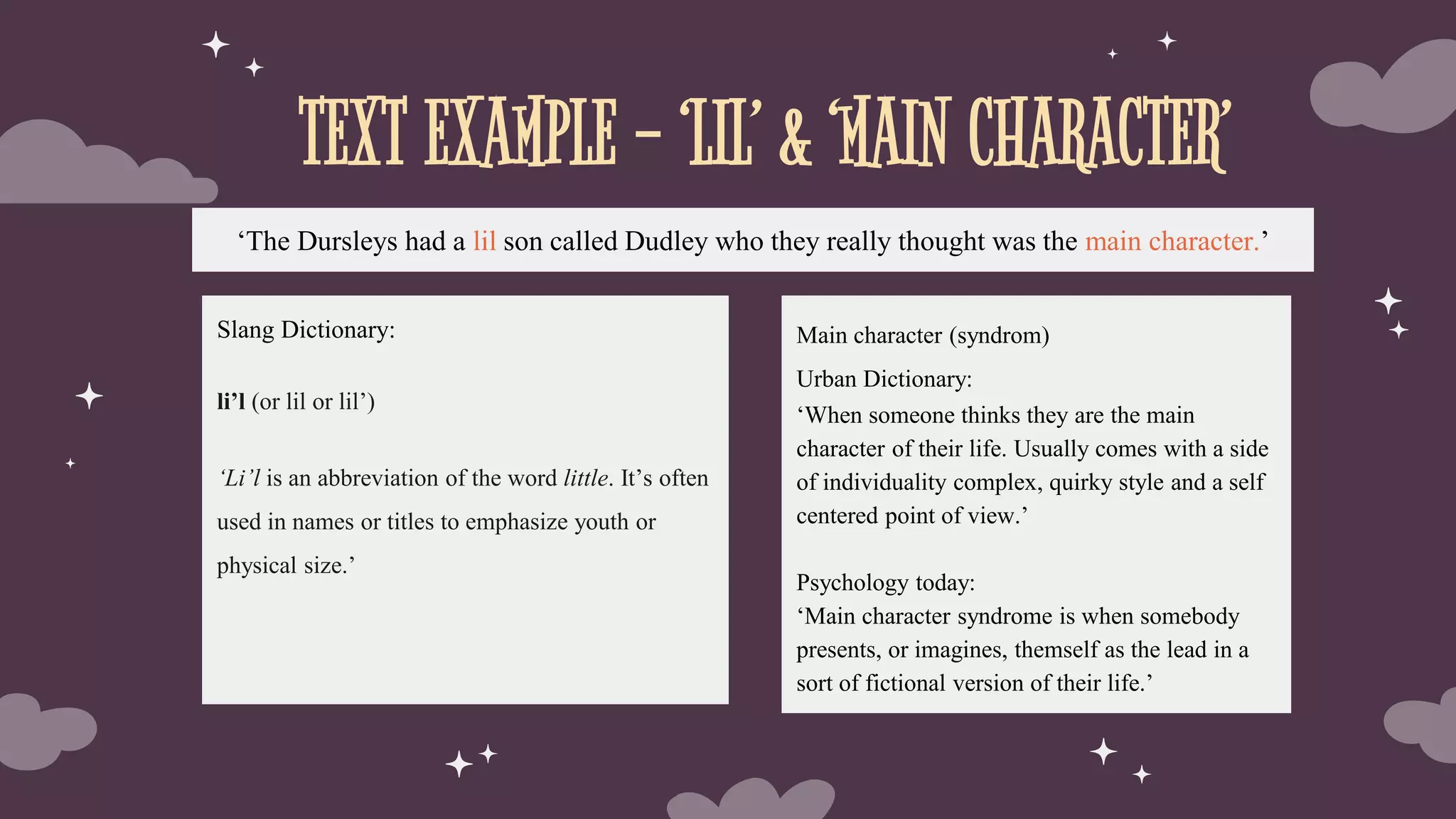 Gen Z Language & Harry Potter | PPTX | Style & Fashion