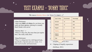 Gen Z Language & Harry Potter | PPTX | Style & Fashion