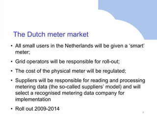 Smart Metering: A driver for creating energy efficiency for households ...