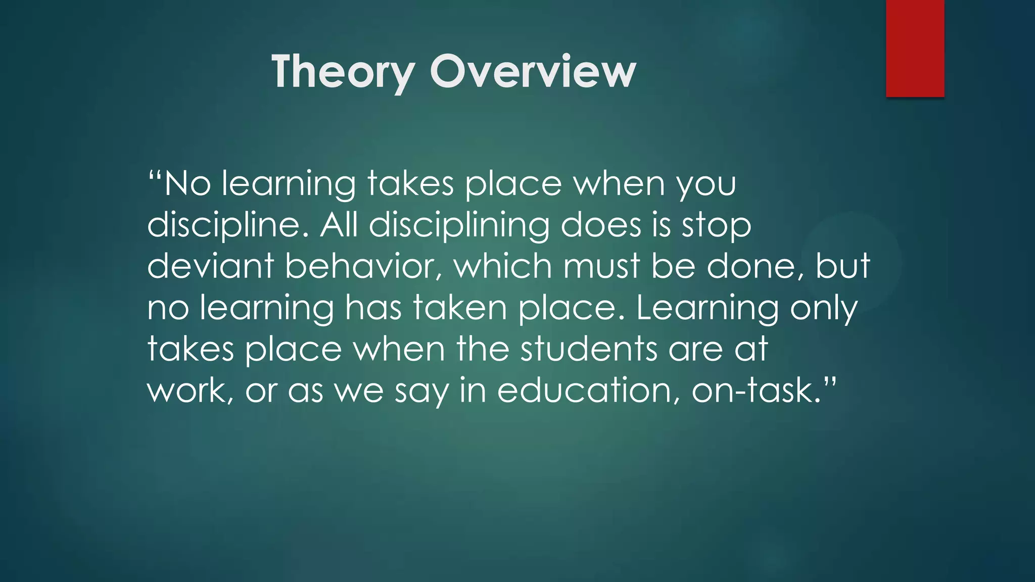 Harry Wong Classroom Management | PPTX