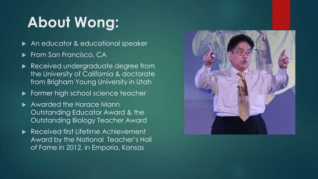 Harry Wong Classroom Management | PPT