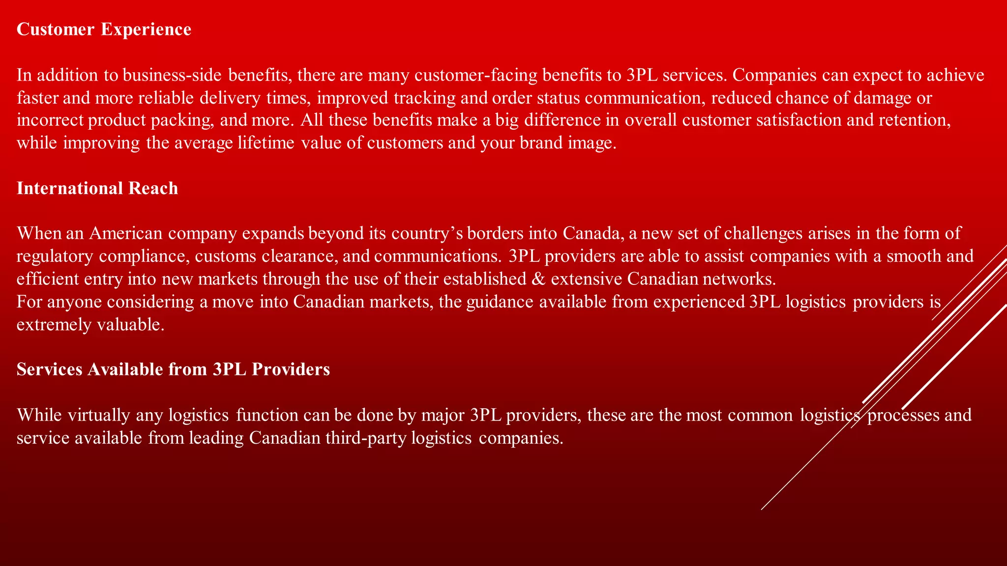 Third Party Logistics | PPT