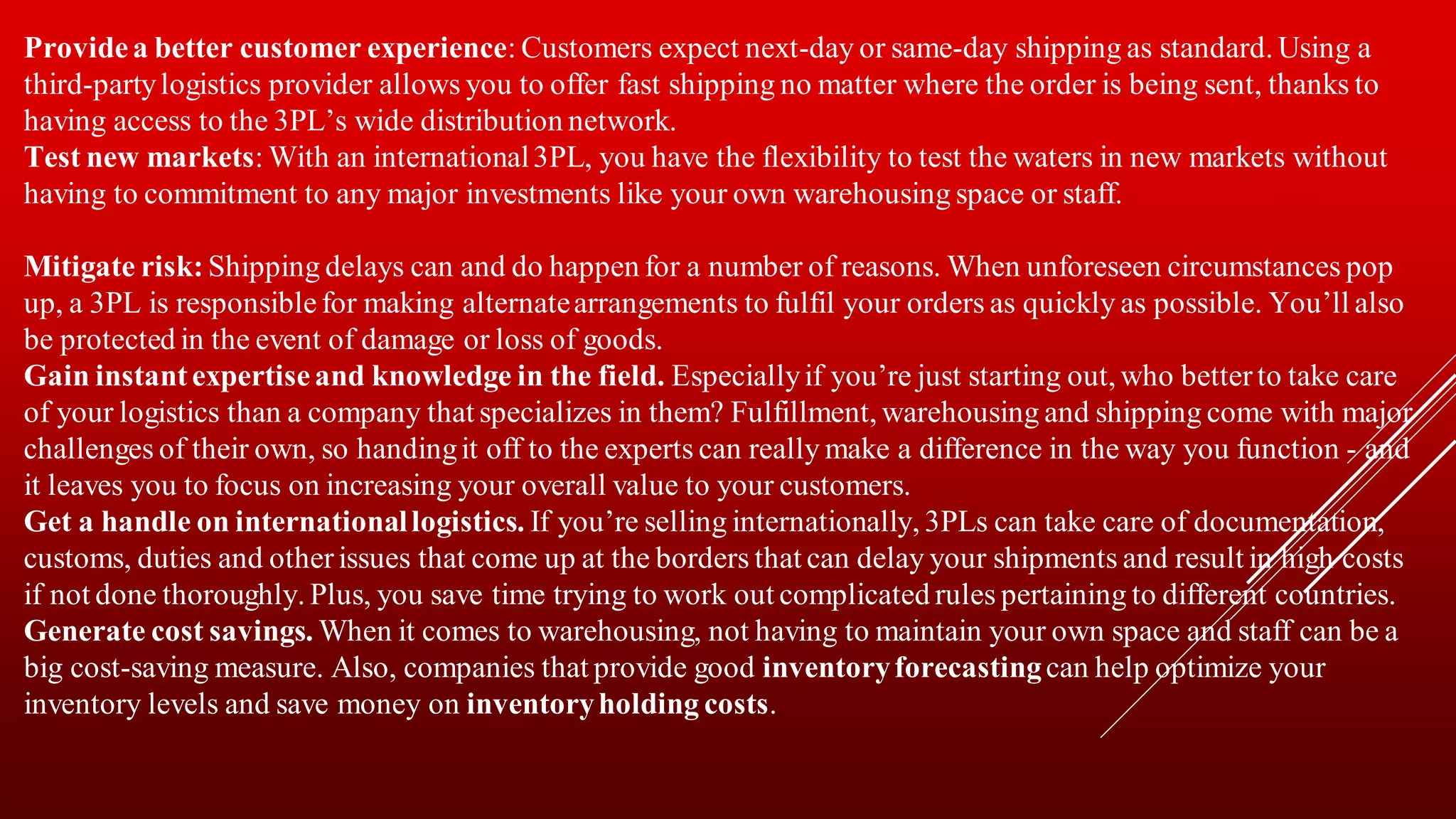 Third Party Logistics | PPT