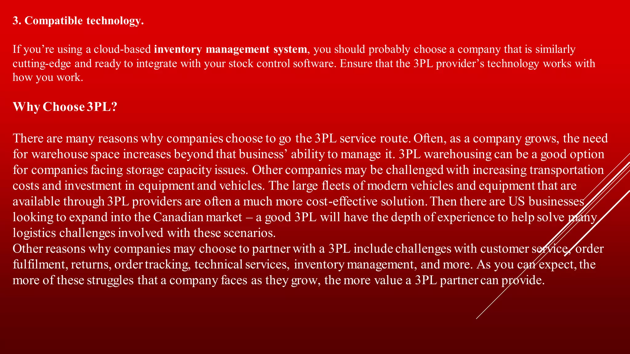 Third Party Logistics | PPT