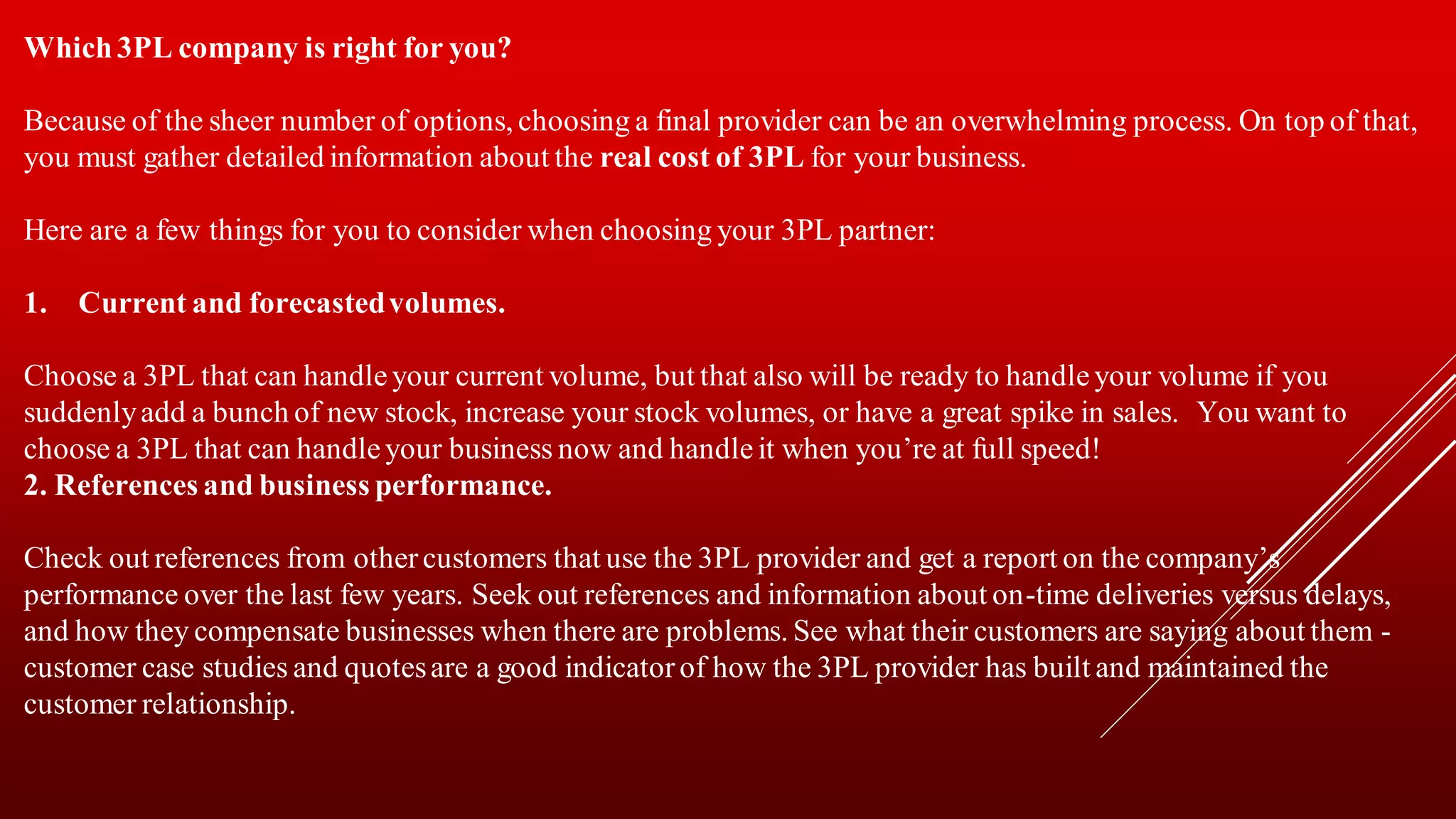 Third Party Logistics | PPT