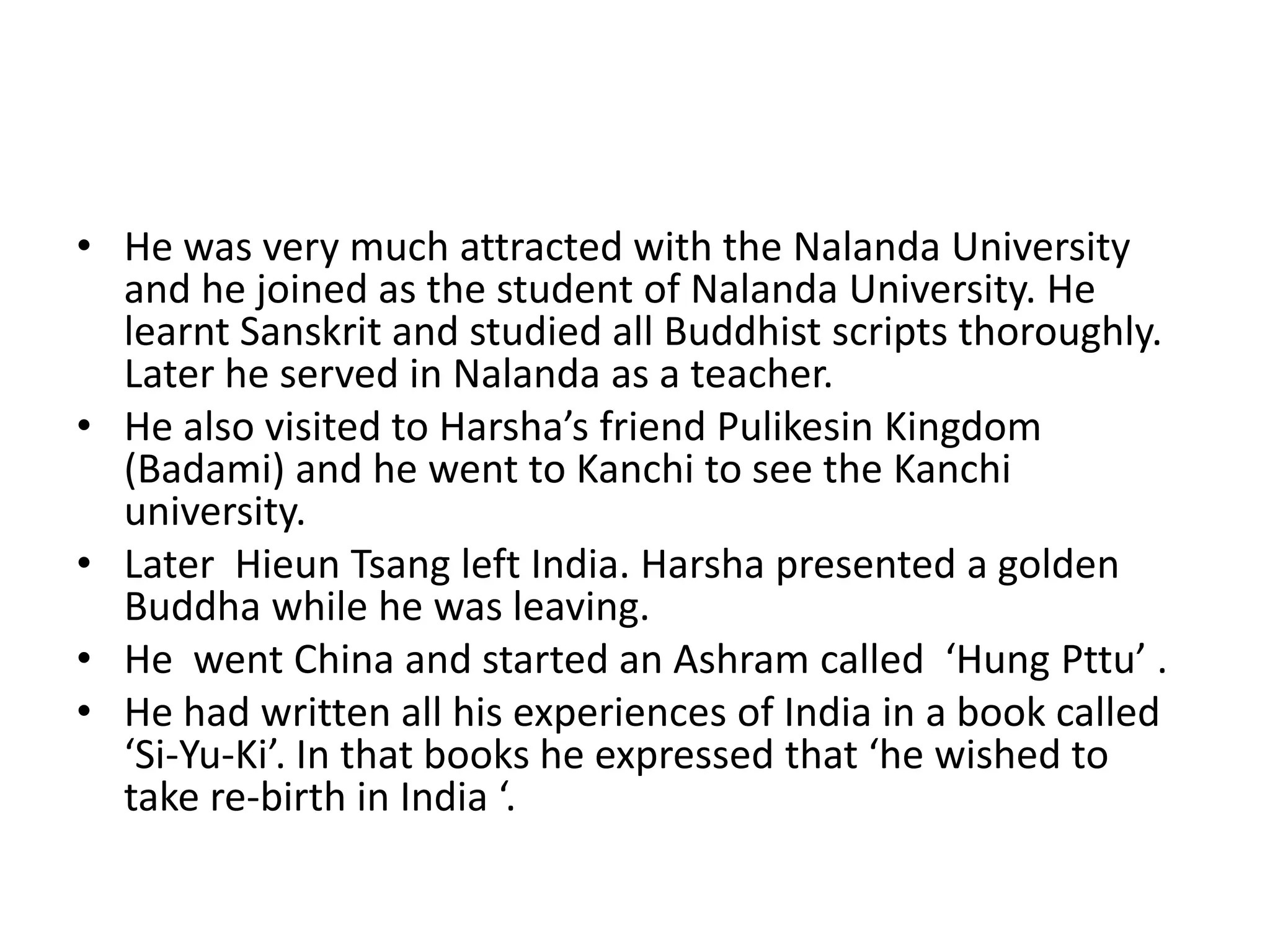 Harsha Vardhana | PPTX