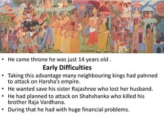 Harsha Vardhana | PPTX