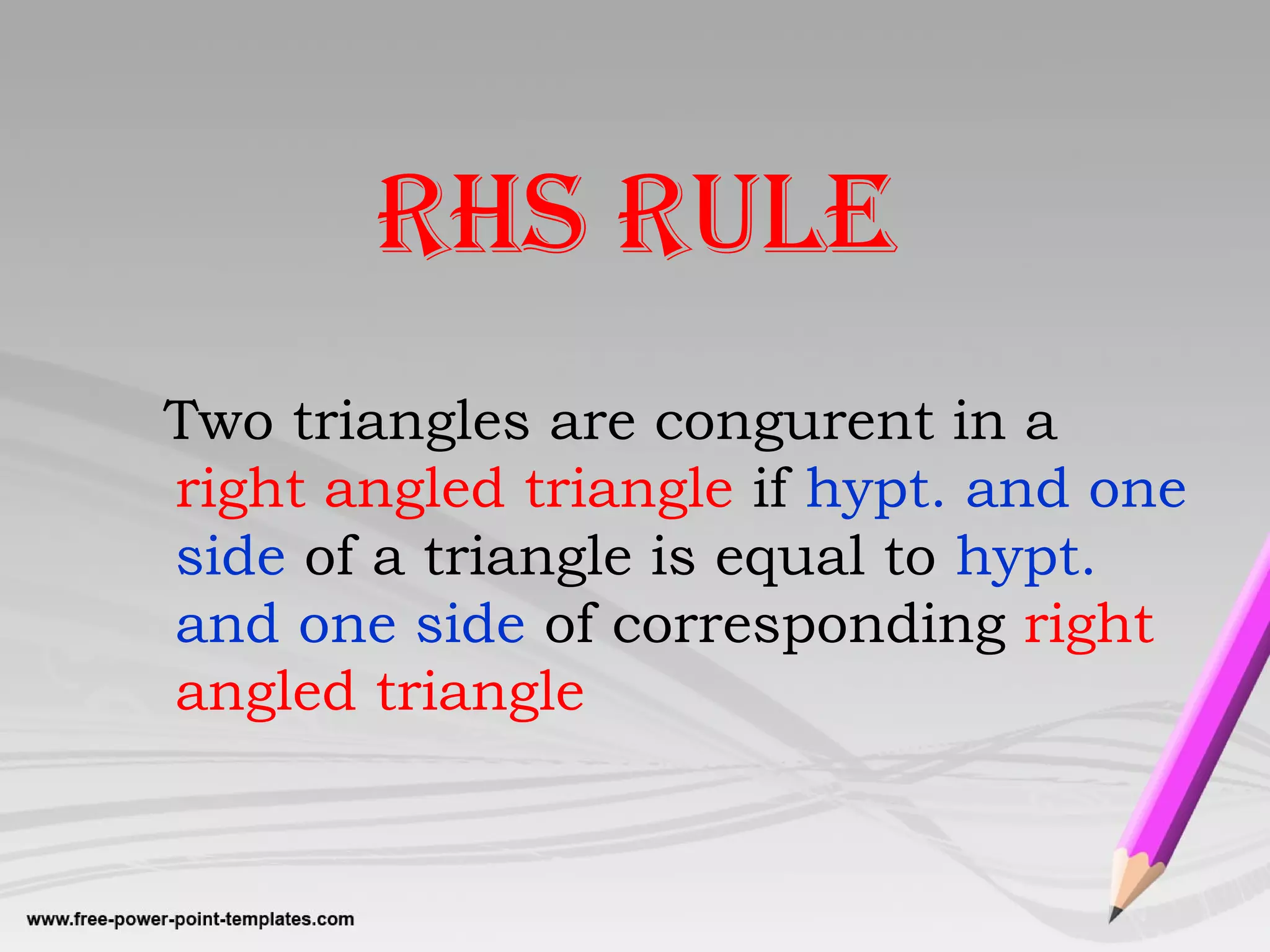 triangle and its properties | PPT