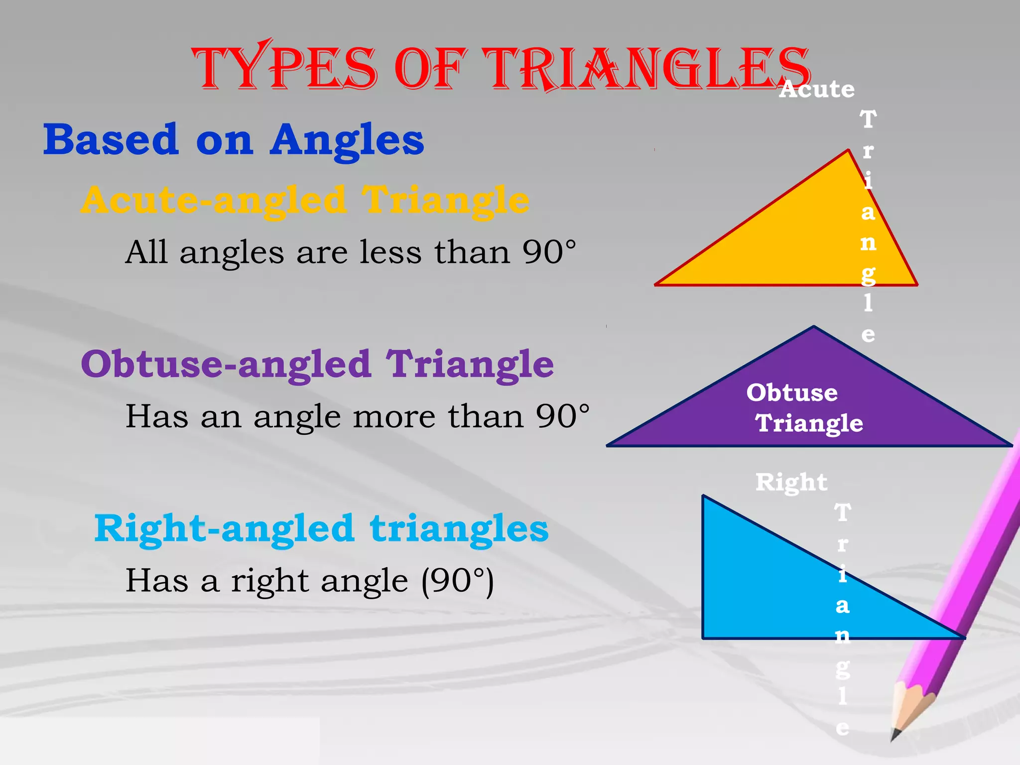 triangle and its properties | PPT