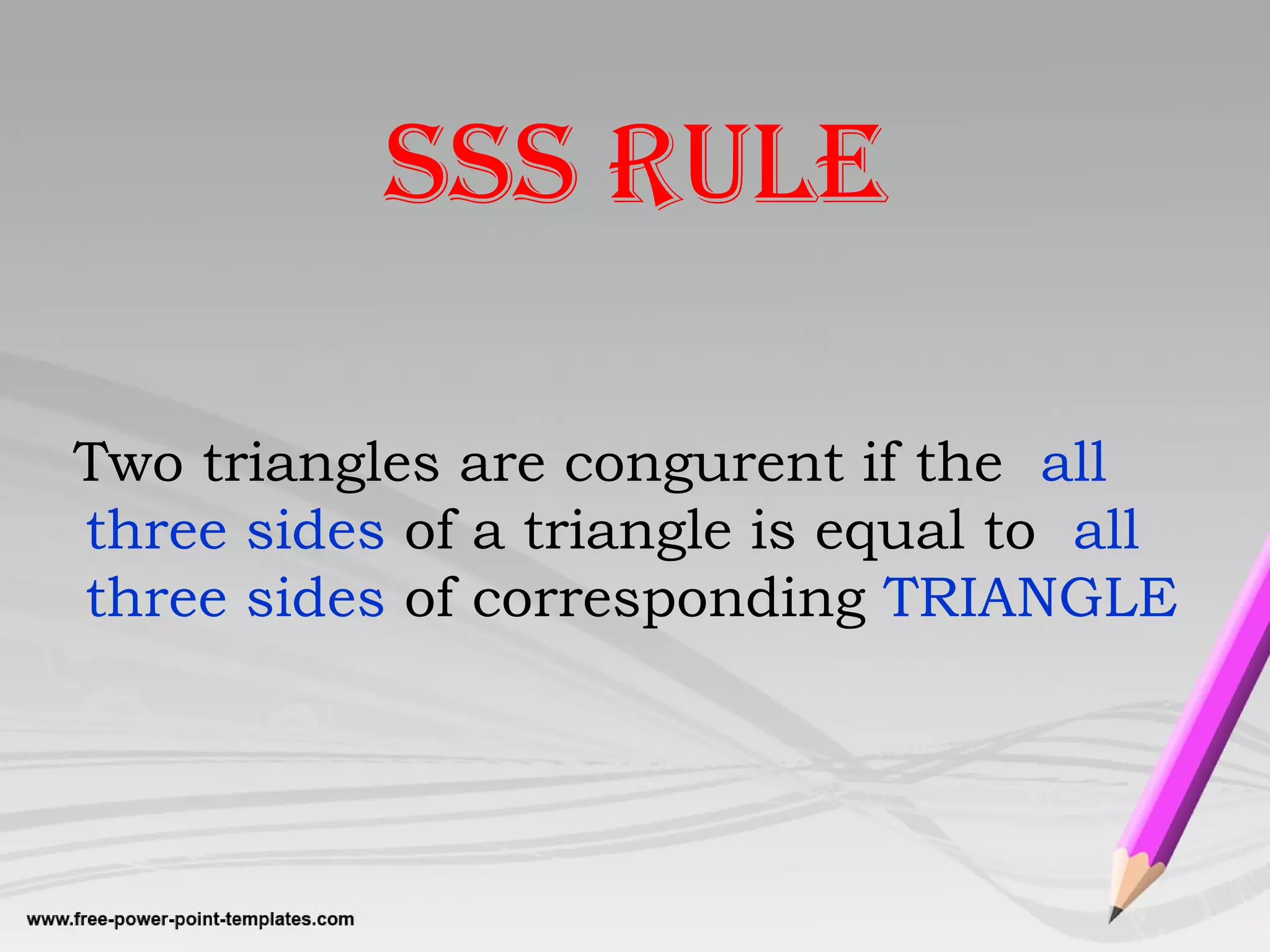 triangle and its properties | PPT