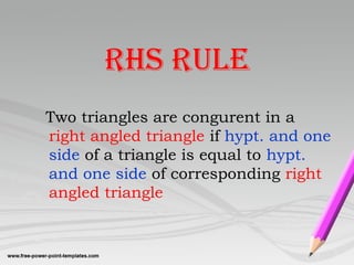 triangle and its properties | PPT