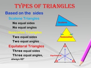 triangle and its properties | PPT