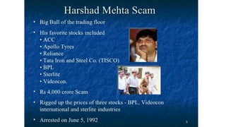Harshad mehta | PPTX