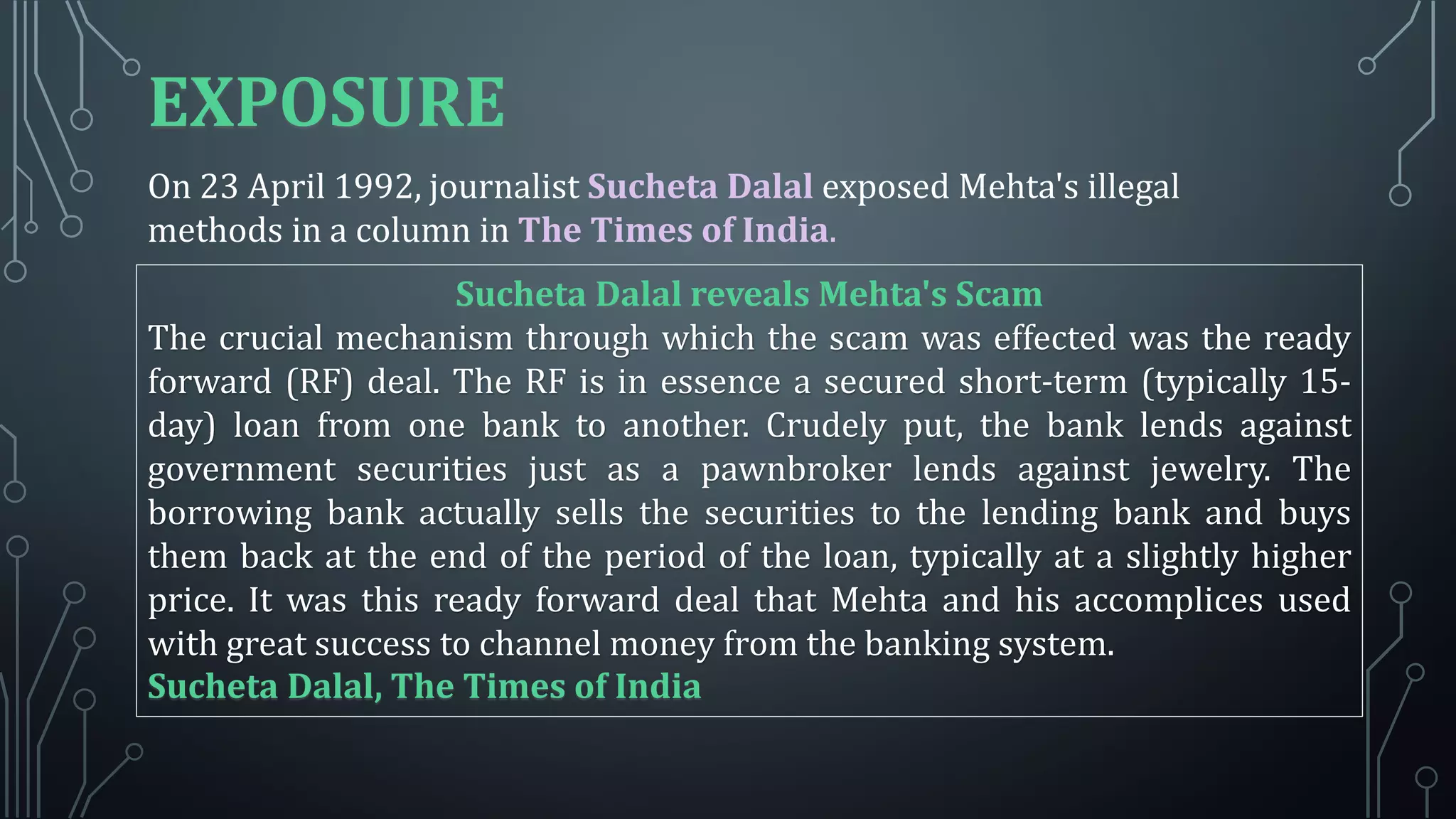 Harshad mehta scam | PDF