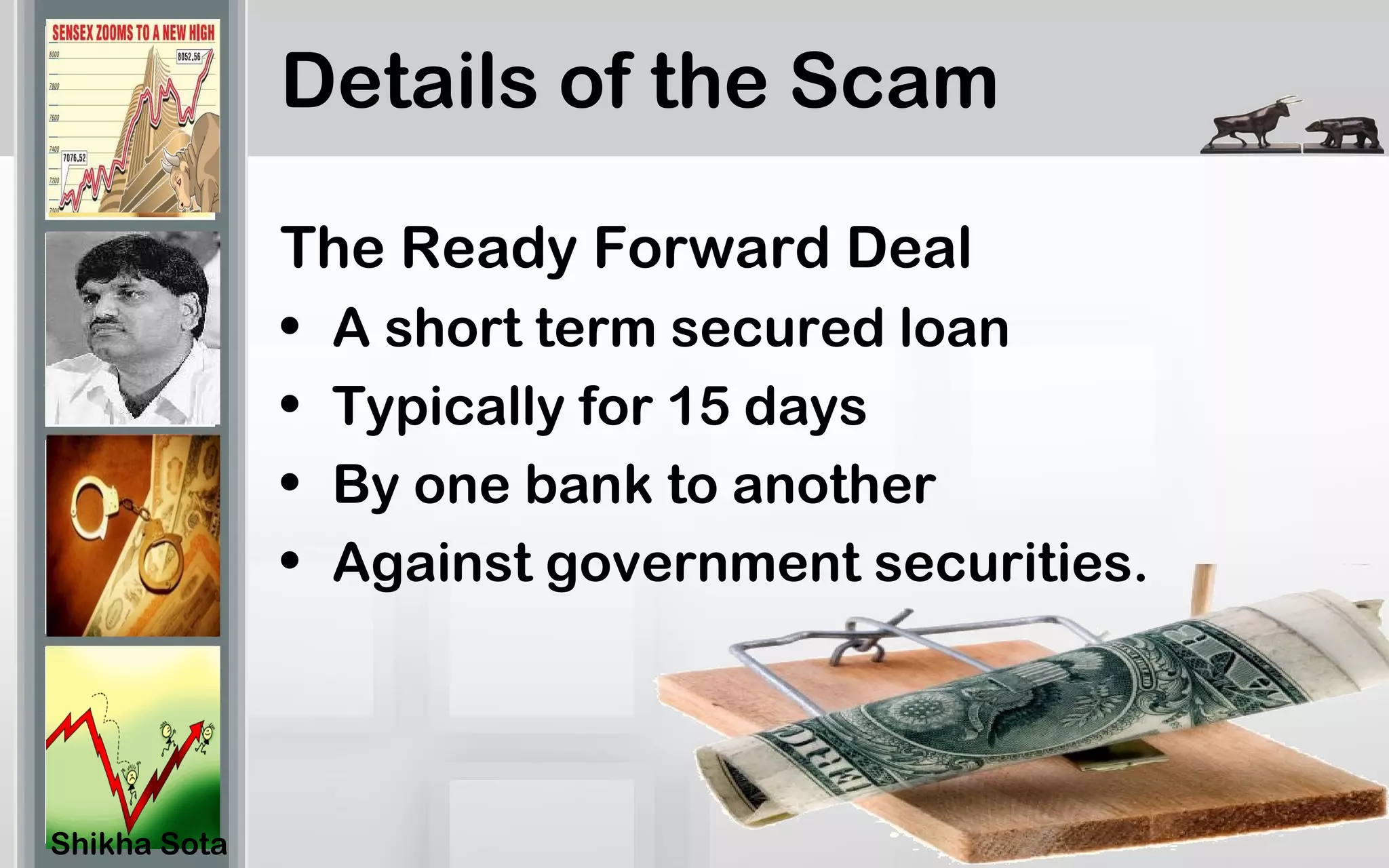 Harshad mehta scam | PPT