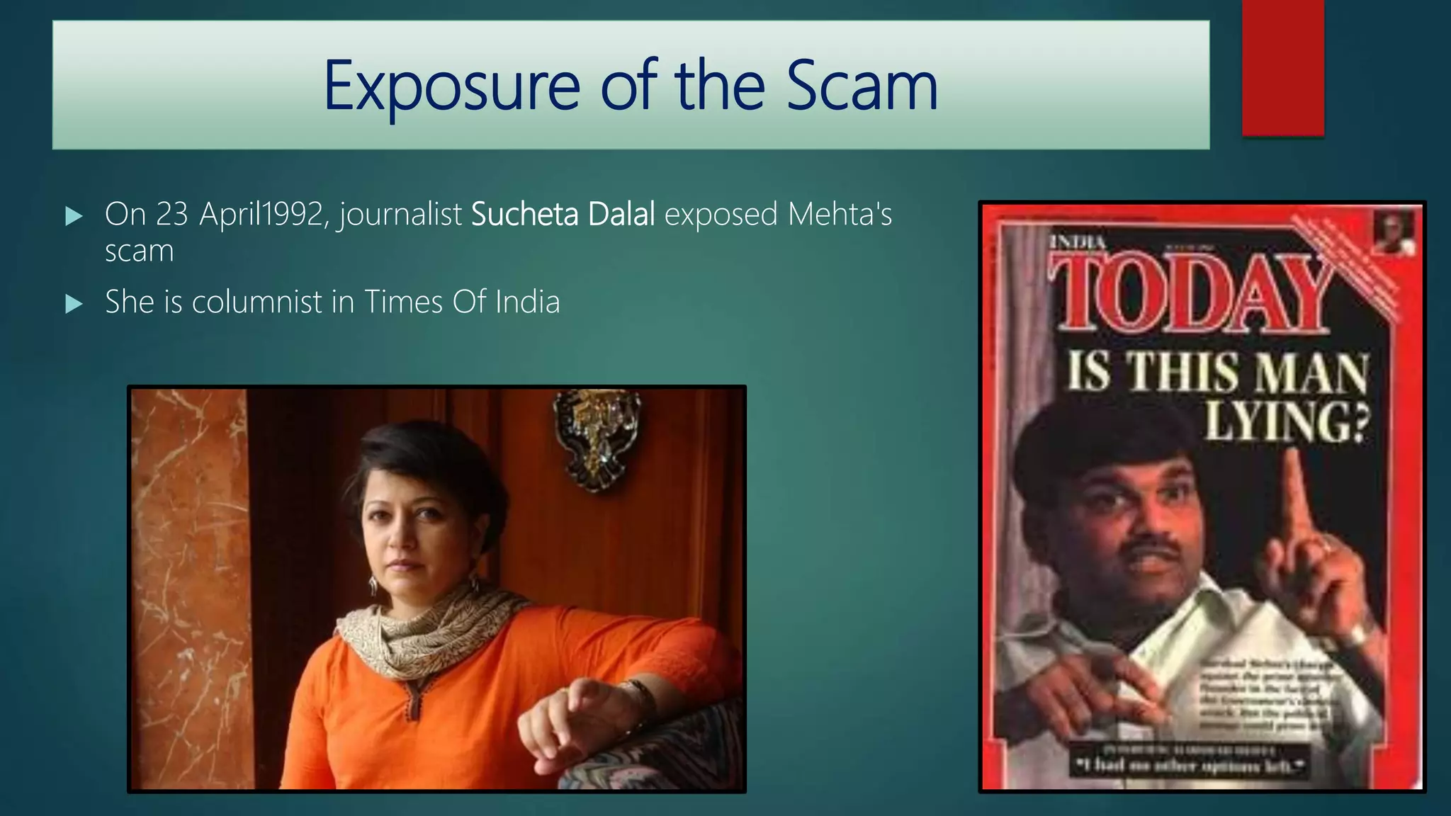 Harshad Mehta Scam | PPTX