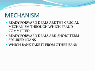 Harshad mehta’s scam | PPT