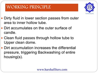 Harsha filters back washable filters | PPTX