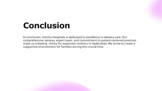 Harsha Hospitals – The Best Hospital for Delivery in Hyderabad for New ...