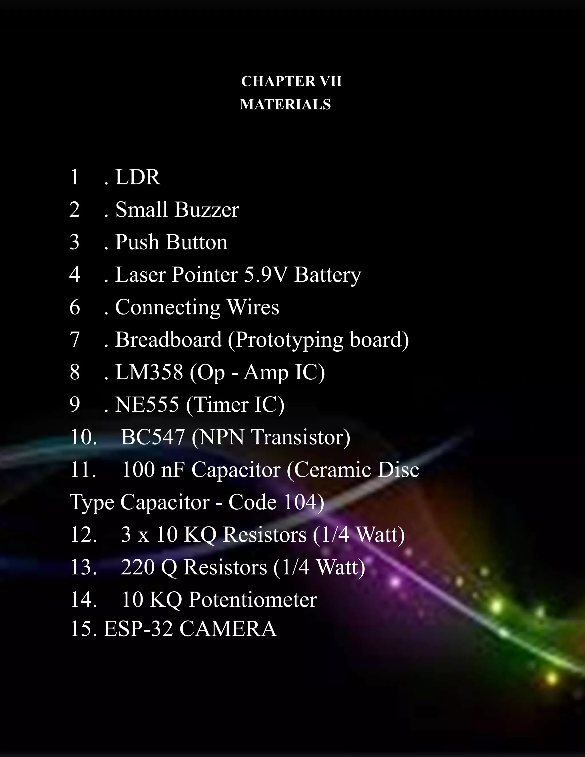 laser light security system using camera | PPT