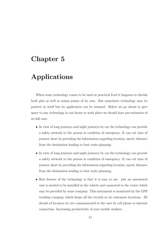 gps gsm based vehicle tracking system seminar | PDF